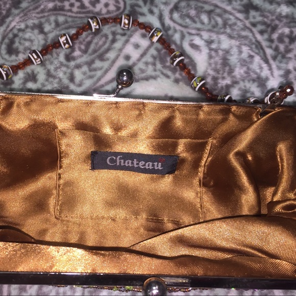 Chateau | Bags | Chateau Beaded Handbag | Poshmark